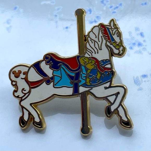 Disney | Accessories | Disney King Arthur Carousel Horse Pin Hidden ...